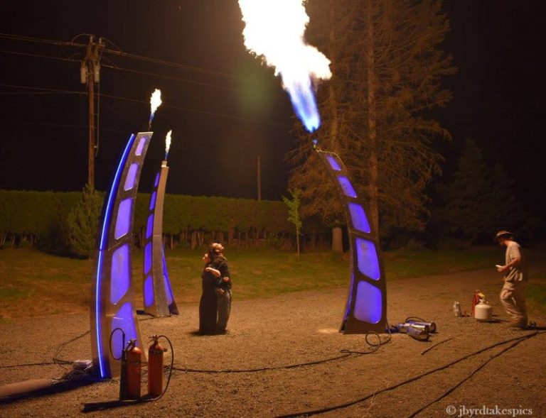 Pilot Light Flame Sensor for Burning Man Art