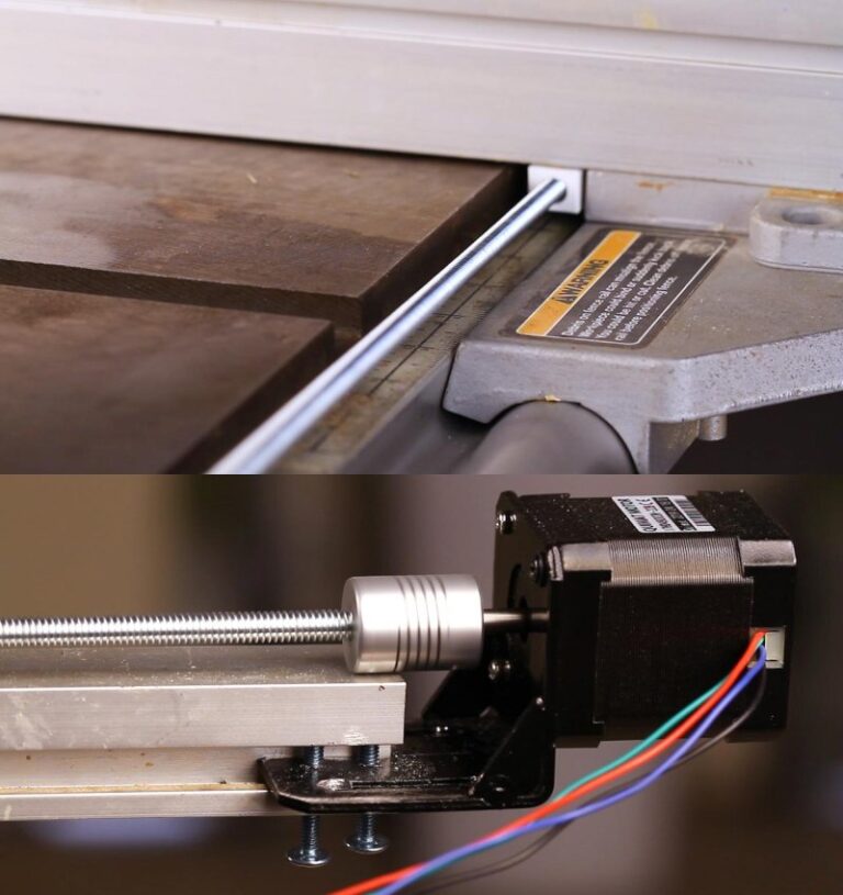 Motorized Table Saw Fence