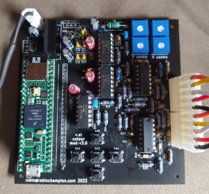 Classic Arcade Game Color Vector Display Controller