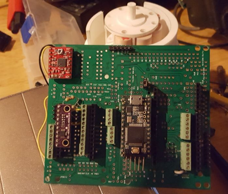 Teensy Arduino Due And Sensors Carrier Board
