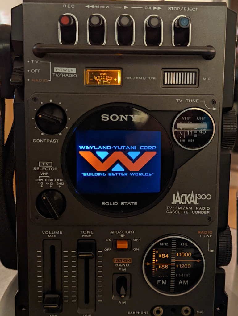 Modernized FX-300 Jackal TV/Radio