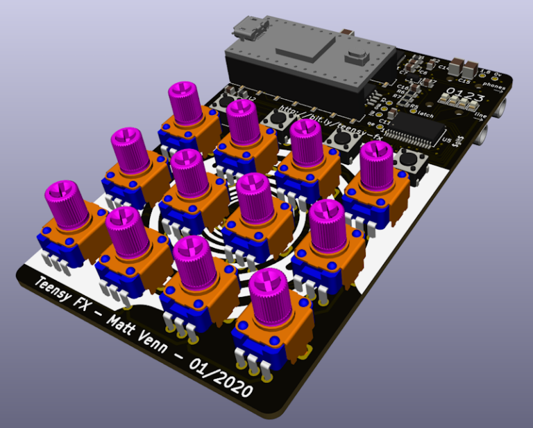 Teensy FX Effects Unit