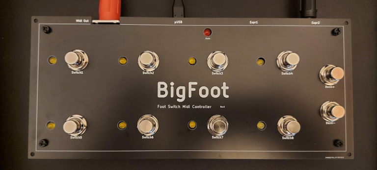 BigFoot – Midi Foot Controller