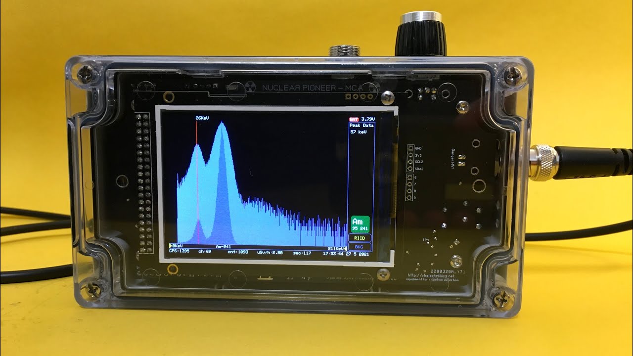 Nuclear Pioneer – Gamma Ray Spectrometer