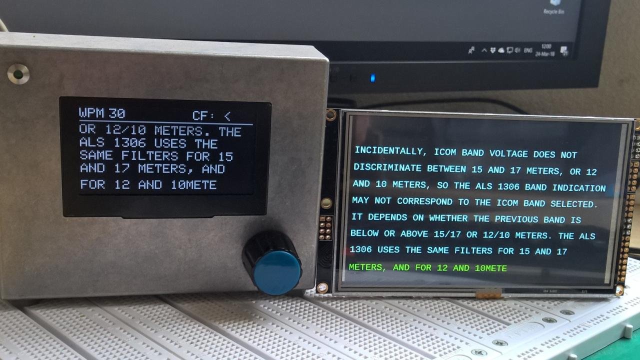 Ham Radio CW Monitor